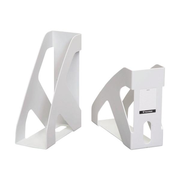 【特長】●A4サイズの書類やファイルがピッタリ入るファイルスタンドです。●置き方によって、ファイルを縦にも横にも入れられます。