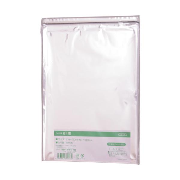 【特長】●透明度が高く、パリッとした質感で防水性・防汚性に優れます。●透明なので中身が美しく見えます。●シール部のはく離フィルムは、はがす際に指に付きにくい静電気防止仕様です。●幅広いサイズ展開で様々な用途に使えるテープ付き(シール付き)O...