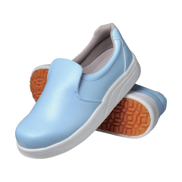 【特長】●水・油の上で滑りにくい「グリッドソール」搭載の厨房靴です。●中底が分厚くクッション性があります。●裏布が厚く足当たりが良い靴です。【用途】●厨房用。