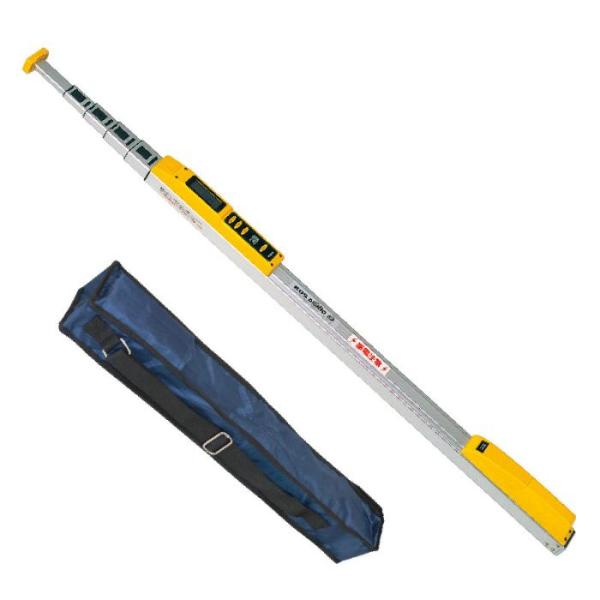 【特長】●シンプル機能で簡単操作●天井高、対角スペース、窓枠のうちのり等の測定に●デジタル表示6段伸縮式ポール尺●デジタル表示で誤読を防止●暗所夜間でも見やすい表示バックライト付●用途に合わせてご使用いただけるアタッチメント(別売オプション...