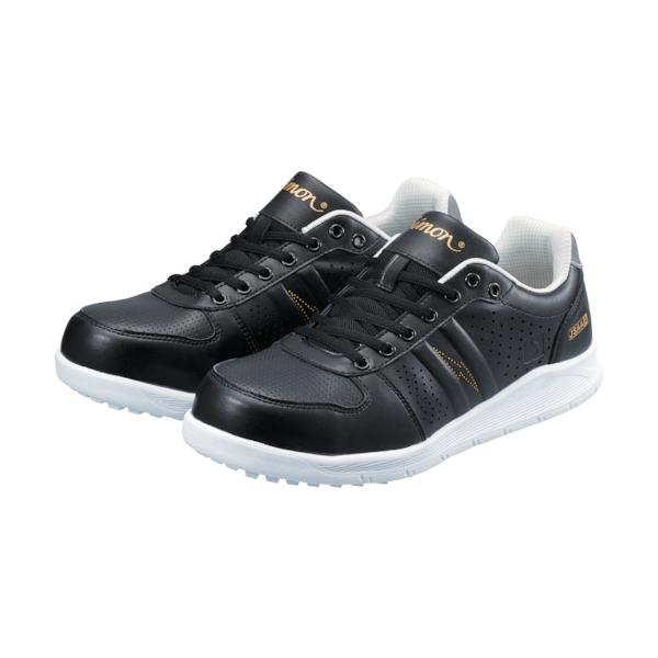 【特長】●夜間作業も安心な再帰反射材を使用しています。●耐滑性に優れた靴底で歩行時の安全を確保します。●甲被に防汚加工を施しています。【用途】●一般作業・夜間作業に。