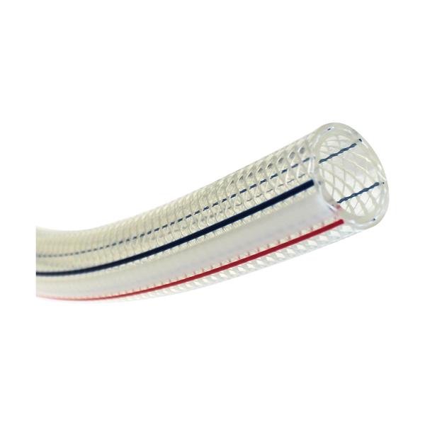 【特長】●【耐油ホース】一般的な塩ビホースに比べ耐油性が良く硬化しにくい耐圧ブレードホースです。油だけでなく水・薬品・エア等様々な流体で使用可能な多目的耐圧ブレードホースです。●【長持ち】従来の塩ビブレードホースに比べ、最も耐油性に優れ、硬...