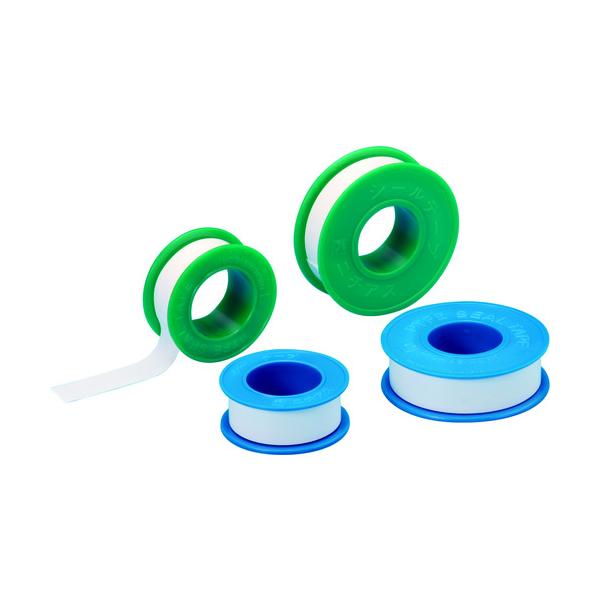 【特長】●未焼成のPTFEを押出機で押し出し、圧延してテープ状にした製品です。●ねじ継手に巻くだけで簡単にシールできます●摩擦係数が小さくねじ込みが簡単で、焼付もなく脱着も非常に簡単です。●見掛け密度0.75g/ml以上1.14g/ml未満...