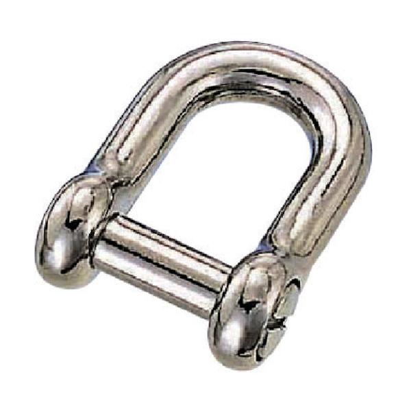 【特長】●ネジシャックルのピンの出っ張り（摘む部分）を除いているので、ロープ等がひっかかりません。【用途】●チェーン・ワイヤー・ロープ等の連結金具として、また端末の金具のジョイントに。