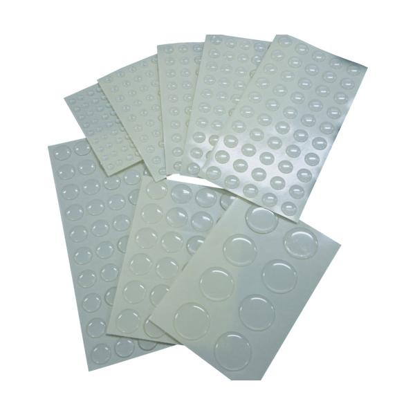 【特長】●弾性と衝撃吸収性に富んだ無黄変のポリウレタンを使用しています。●高い耐久性と振動防止力があります。●貼り付けやすいシールタイプです。【用途】●戸あたりのクッション、傷防止。●OA機器などの滑り止め、ゴム足用途に。