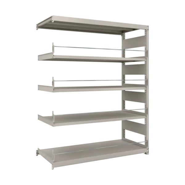 【特長】●本体の転倒防止用金具と荷物の落下防止用に回転式のバーを備えた災害備蓄ラックです。●棚板の位置を25mmピッチで調整できるため、備蓄品に合わせて細かく高さが変更ができます。●高さ、奥行が同じであれば支柱を兼用して連結することでコスト...