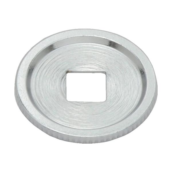 【特長】●ラチェットハンドルに付けると早回し作業に便利です。●作業性の高い薄さに設計しています。【用途】●早回しやラチェット空転時の共廻り防止に。