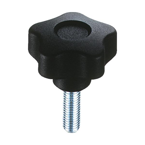 【特長】●ハンド操作にフィットする五角形タイプのノブです。