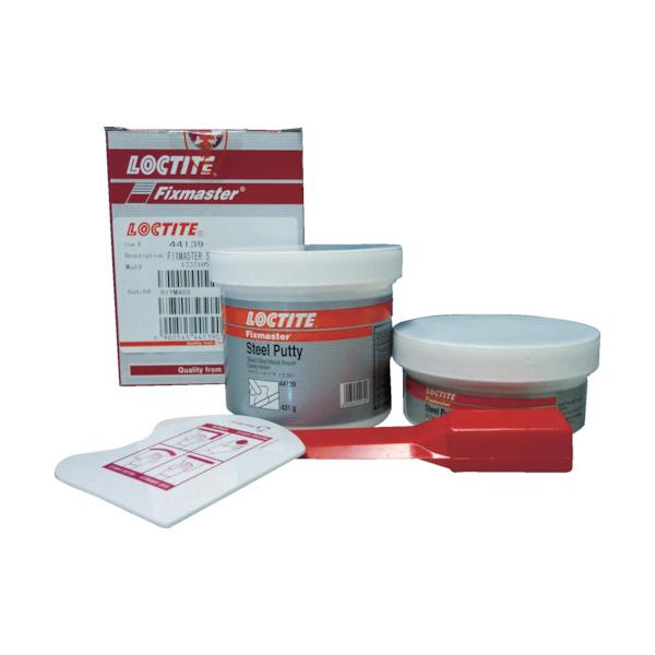 【特長】●二液混合エポキシ補修剤です。●硬化後、機械加工、ドリル加工、ねじ立てが可能です。●スチールの含有量が高く、金属のような仕上がりに硬化垂れ落ちや、収縮がありません。【用途】●金属部分の補修。●再組み付け用。