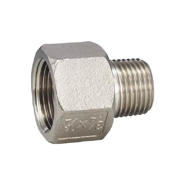 【特長】●ステンレス配管に対応しています。【用途】●蒸気・空気・ガス・油用。【仕様】●呼び径(A)：15×8●呼び径(B)：1/2×1/4●A(mm)：13.5●D(mm)：26●L(mm)：35●ボルト本数●締付ボルト(L)●JIS B0...