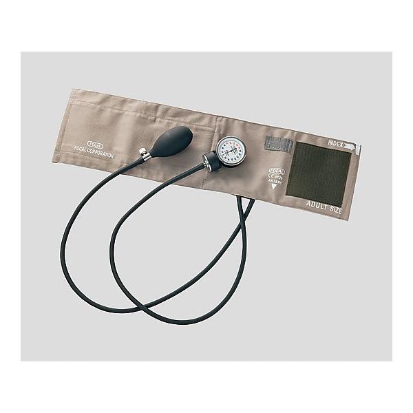 【仕様】●カフ：綿・ベルクロ●重量（g）：約380●測定範囲：0〜300mmHg●材質：本体／亜鉛ダイキャスト、ゴム袋／TPU（熱可塑製ポリウレタン）・PVC（塩化ビニル樹脂）、ゴム球／PVC（塩化ビニル樹脂）●サイズ：カフ／140×540...