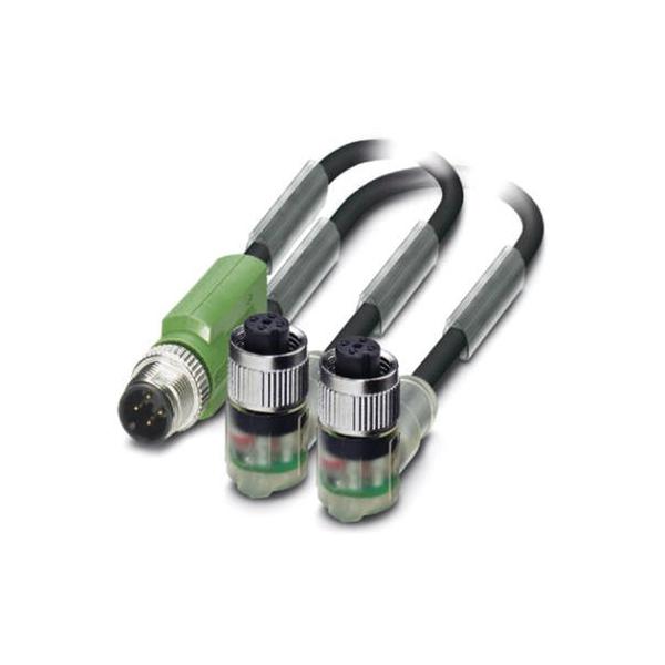 ●入数：1個●接続タイプM12 3-Pin - 2 x M12 3-Pin●ケーブル長0.3m●アクセサリタイプCable &amp; Connector●コネクタのジェンダーオス - メス●ケーブルとコネクタ 0.3m