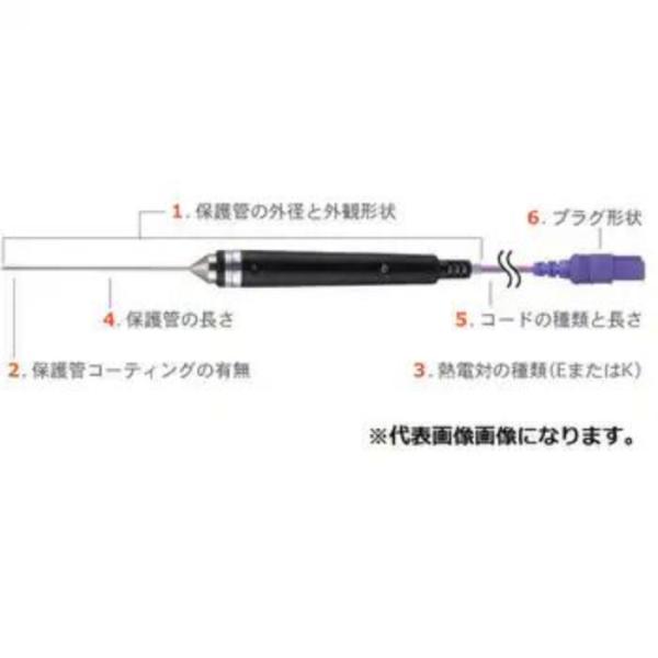 【特長】●BSシリーズは汎用タイプの内部用温度センサです。●液体や半固形物など様々な対象物の内部温度を測定することができます。