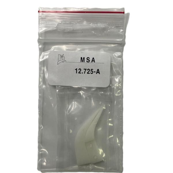 【特長】●MSA 12.725ピンセット用交換デルリン製チップ●形状：湾曲型