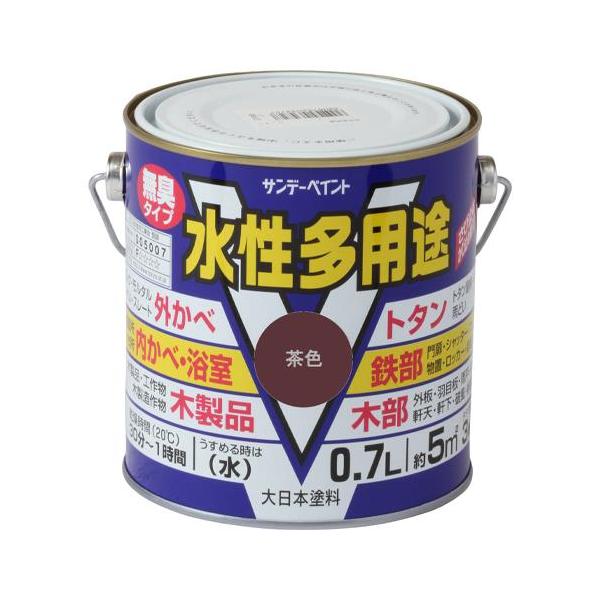 【特長】お徳用タイプの水性塗料