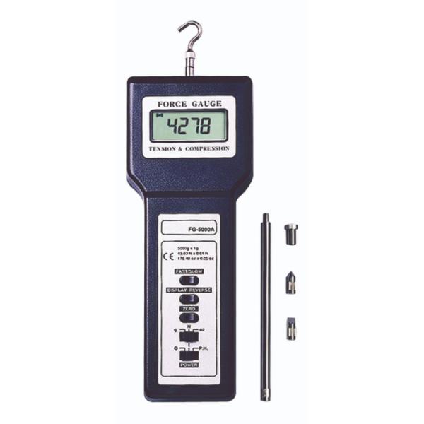 【特長】●引張力・圧縮力の両方で使用可能ですので、硬度測定強度測定が可能です●測定モード切替機能可能（FAST/SLOW）●用途に応じた測定用先端アダプタ付属●ゴムなどの引っぱり強度試験に●接着剤の接着強度用に