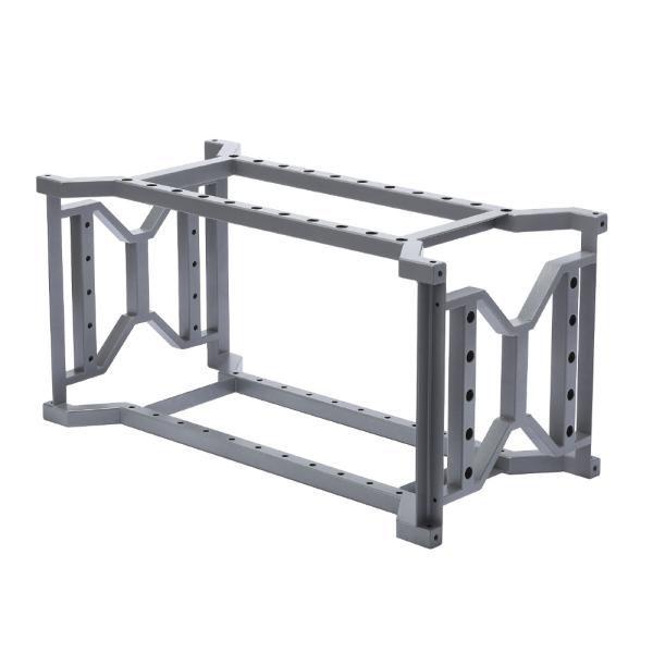 ●最新の構造最適化手法であるトポロジー解析を行い、高剛性と軽量化および高いデザイン性を実現しました。●ワイド方向（横向）、ナロー方向（縦向）両方で使用できます。●エクステンションA（連結用ボルト）を使用することで、ワイド方向使用時には積み上...