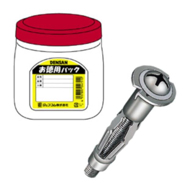 【特長】●新建材石膏ボード中空構造壁にあらゆる中空壁面への器具の取りつけに●お買得な徳用パック●取出しやすいボトルケース●傘が開いてガッチリ固定●合板壁面に通信器具、分電盤、スイッチ盤、棚受などの取りつけに●適用板厚：10-16mm●ボルト...