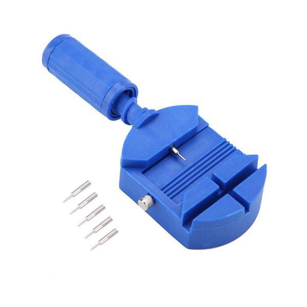 【商品説明】・メタル製ベルトのサイズ直しに最適。・時計屋さんに持って行けば、料金がかかる作業がこれさえあれば簡単に何度でもメタルバンドの調整が出来ます。（ピンを抜くタイプのみ）・メンテナンス費用がかかる、時計屋に行く時間がない、なるべく早く...