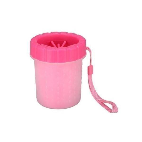 【商品説明】お散歩後の足の洗浄に。ペット用足洗いカップです。お出かけすると足に付く汚れを、シリコン素材で優しくマッサージしながらキレイに。使用後は分解して洗えるので、清潔に保つ事が出来ます。【商品仕様】サイズ：約10.8cm×約9cm×約9...