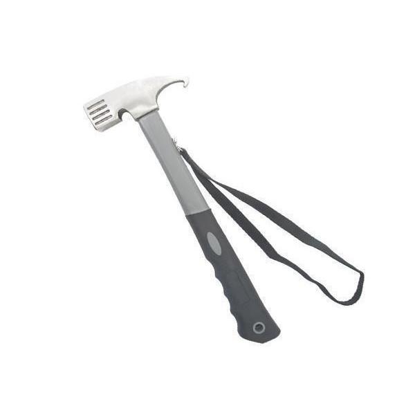 【商品説明】・程よい重量感で女性でもペグをしっかりと打ち込むことができる・グリップはTPRで滑らずしっかり握れる・ストラップ付きで安全・ペグ抜きが付いているので、設営から撤去までコレ1本【商品仕様】サイズ：全長約30.5cm　ヘッド約11c...