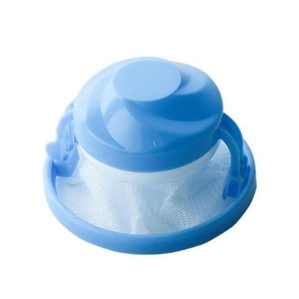 【商品説明】洗濯機に浮かべるだけで簡単に髪の毛や糸くずやごみをキャッチしてくれる浮型糸くず取りネット。コンパクトなサイズで洗濯機に入れても邪魔にならない。【商品仕様】カラー　ブルー浮型くず取りネット 洗濯ネット クズ取りネット 糸くずフィル...