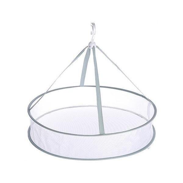 【商品説明】平干しできるのでハンガー跡などの型崩れの心配がありません下着や靴下などの小物を平干しする場合は丸形タイプがおすすめです。使わないときはコンパクトに折畳みができます。【商品仕様】タイプ　丸形タイプ平干しネット 洗濯物 干し型崩れし...