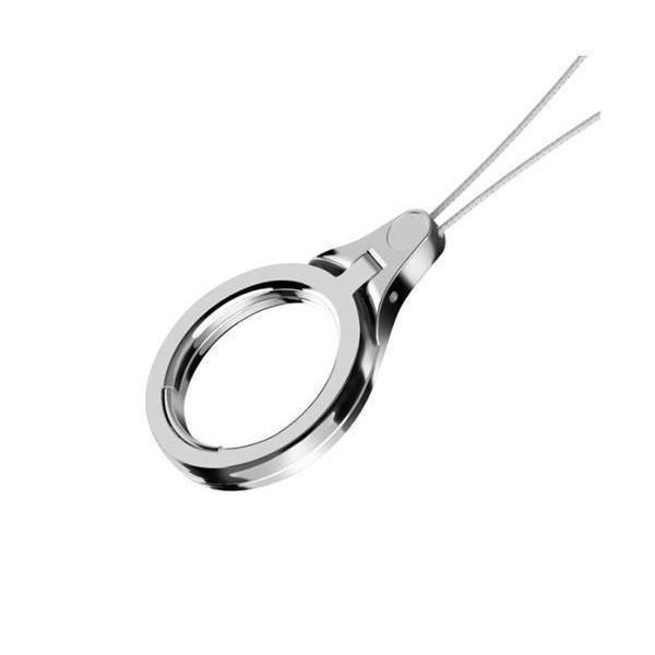 【商品説明】・最適な長さで持ち運びに便利です。・指が通しやすい余裕のあるリングサイズなので、ストラップでの落下の心配も無くなります。・リング部は、85度に開閉してスタンドとしても使えます。【商品仕様】カラー シルバーストラップ リングストラ...