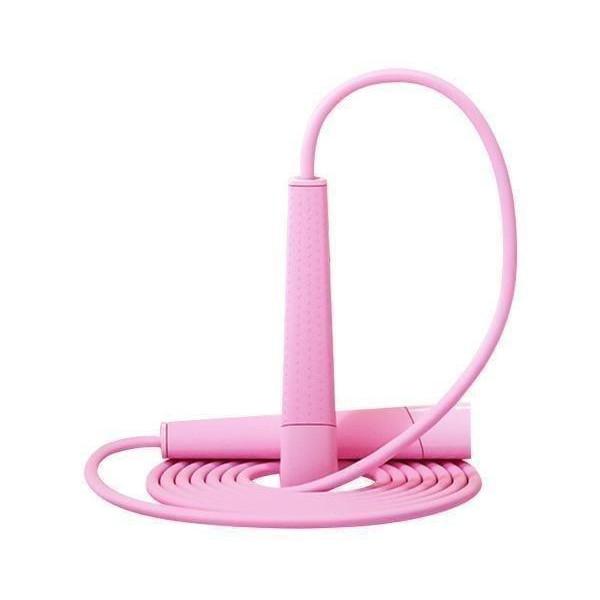 【商品説明】・シンプルなデザインの縄跳びです。・シリコングリップなので汗をかいても滑りにくくなっています。・持ち手が角丸三角形の握りやすい形になっています。・長さの調節が簡単にできます。・根元が回転するので絡みにくく捻じれにくいようになって...