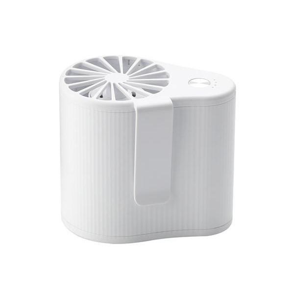 【商品説明】・USB充電式のポータブル扇風機です。・3段階の風量調節が可能です。・クリップでベルトなどに装着することで服の中に風を送ることができます。・USB充電式なのでモバイルバッテリーで充電しながら使用することができます。【商品仕様】カ...