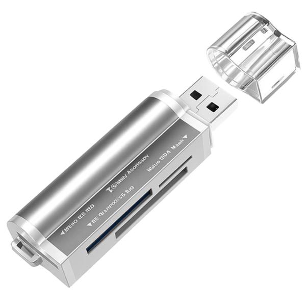 【商品説明】・4つのポートがあるUSBマルチカードリーダーです。・USBコネクタを搭載したカードリーダーなのでSDカードを挿入しそれぞれのデバイスに接続することで簡単にデータ移動ができます。・持ち運びに便利は超コンパクトサイズです。・ホコリ...