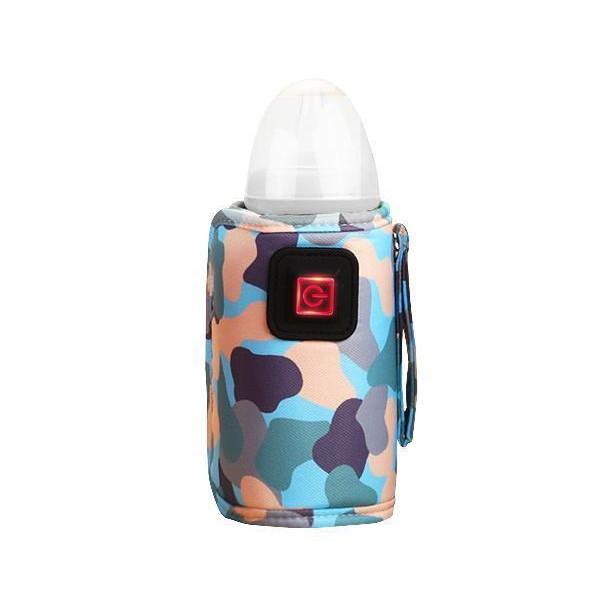 【商品説明】・ケース内にヒーターが内蔵された軽くてコンパクトな哺乳瓶用のボトルウォーマー。・モバイルバッテリーやUSB ACアダプタ、車のシガーチャージャーなどのUSBポートから電源が取れ、お家の様々な場所だけでなくお出かけ、旅行先でもミル...