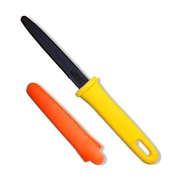 長谷川刃物 DC-190FC CANARY 段ボールのこ ダンちゃん フッ素コーティング キャップ付