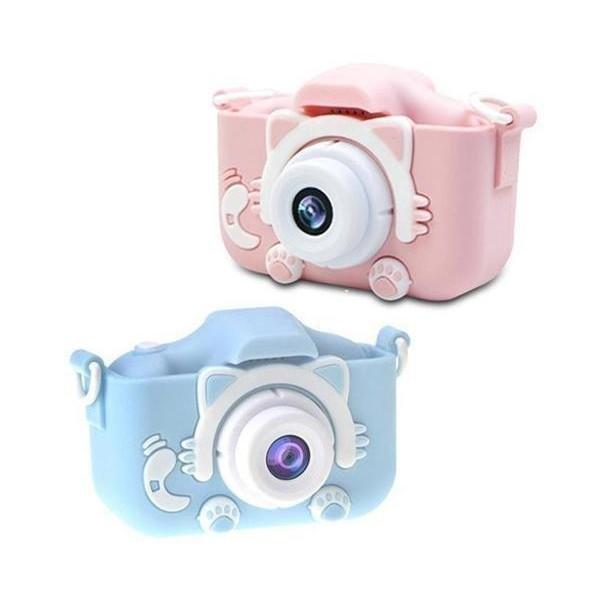 【商品説明】トイカメラのブルーとピンクがセットに！こども用の2000万画素トイカメラ写真だけでなく動画もばっちり録画できます。直感的に操作できるシンプル設計。多数のフィルター プリクラ機能でお気に入りの1枚をもっとかわいくmicro-SDカ...