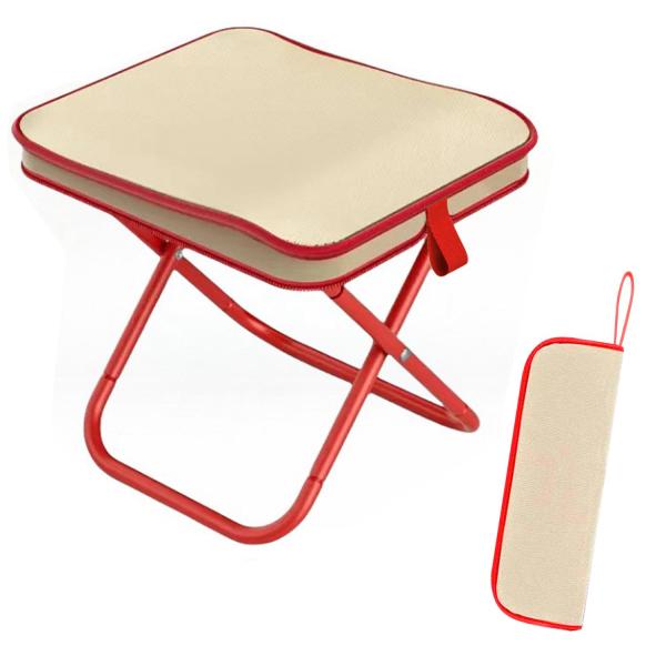 【商品説明】・座面が収納袋を兼ねており、収納袋を紛失してしまう心配がありません。・約570gと軽量で持ち運びが楽です。耐荷重は100kgです。・座面からフレームを引き出すだけで簡単に設置することができます。【商品仕様】カラー：ローズピンク