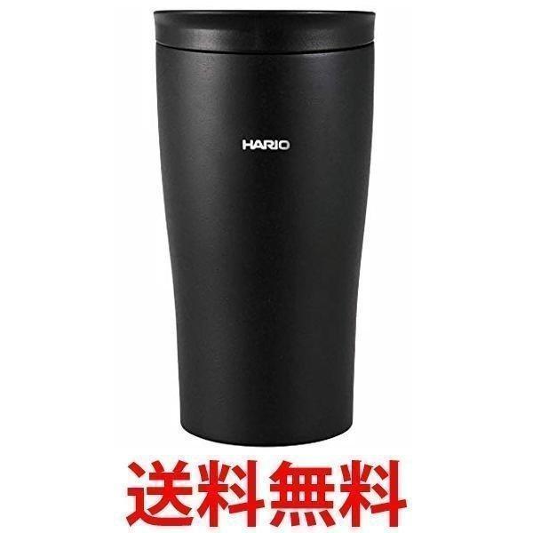 ハリオ タンブラー ブラック 300ml HARIO フタ付き保温タンブラー STF-300-B HARIO