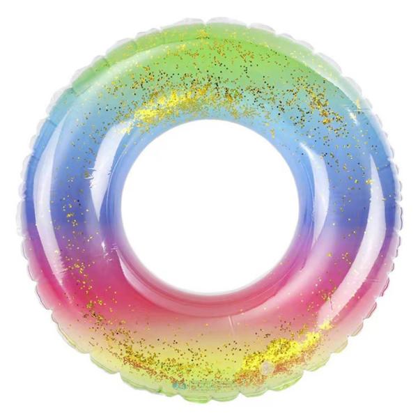 【商品説明】・海やプールなどで使える浮き輪です。・普通の浮き輪に比べてSNS映えします。・個性的な浮き輪で周りからの注目を集めれる！・この商品には取っ手が付いていません。【商品仕様】素材 PVC カラー レインボーサイズ 外径 約75cm ...