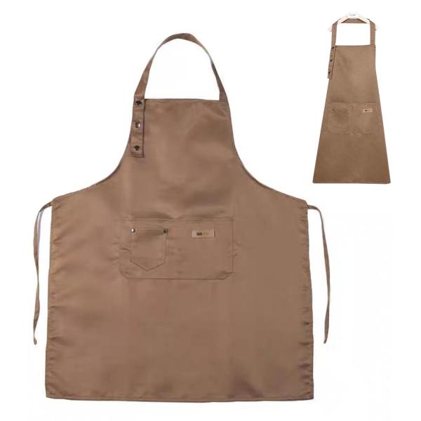 【商品説明】・シンプルでおしゃれなデザインで、ご家庭や、お料理用教室、DIY、調理実習などシーンを選ばすご利用いただけます。・撥水加工で汚れがつきにくくなっています。・丈夫でしわになりにくいポリエステル素材です。・大ポケット2つと　小ポケッ...