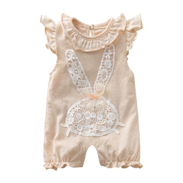 【メール便発送OK】【素材】コットン100%　【詳細】良質な綿生地100%のロンパースです。【メーカー】欧米向け輸入品 made in china※メール便発送可（代引き・配達日指定不可）★★　ベビー対応サイズ表　★★　NB 身長：55cm...