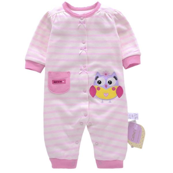 【メール便発送OK】【素材】コットン100％【詳細】良質な綿生地のカバーオールです。【メーカー】CALLTEL'S 欧米向け商品 made in china※メール便発送可（代引き・配達日指定不可）★★　ベビー対応サイズ表　★★　NB 身長...