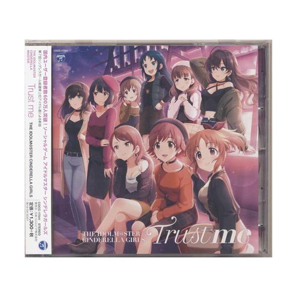 【発売日：2018年10月31日】商品名: THE IDOLM＠STER CINDERELLA GIRLS STARLIGHT MASTER Trust me [三宅麻理恵|原紗友里|渕上舞]作品名: THE IDOLM＠STER シリーズ...