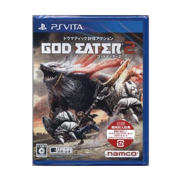 【発売日：2013年11月14日】商品名: GOD EATER 2 (PSVita版) 【PS VITA】メーカー名: バンダイナムコゲームスJANコード: 4560467041054商品番号: L02873941商品カテゴリ: ゲーム発売...