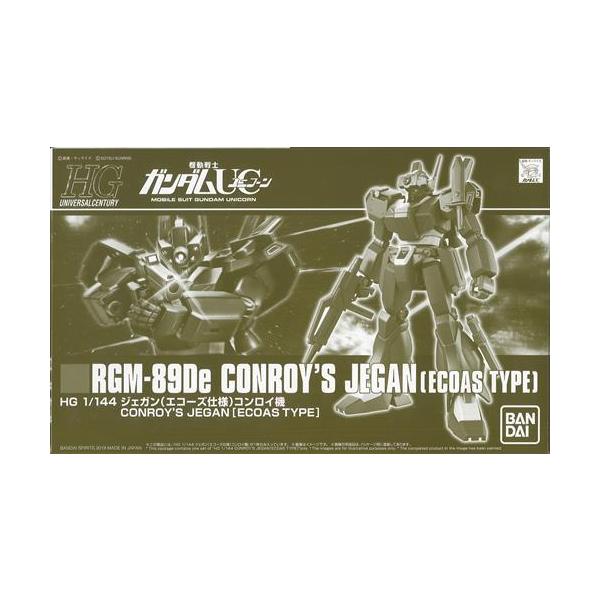 【発売日：2019年08月15日】商品名: HGUC 機動戦士ガンダムUC RGM-89De ジェガン (エコーズ仕様) コンロイ機 (再販版) 【プレミアムバンダイ限定】 [BANDAI SPIRITS]作品名: 機動戦士ガンダム シリー...