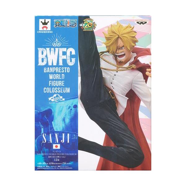 【発売日：2019年03月12日】商品名: 【未開封】ONE PIECE BANPRESTO WORLD FIGURE COLOSSEUM 造形王頂上決戦 2 vol.2 サンジ (ノーマルカラー)作品名: ONE PIECEJANコード:...