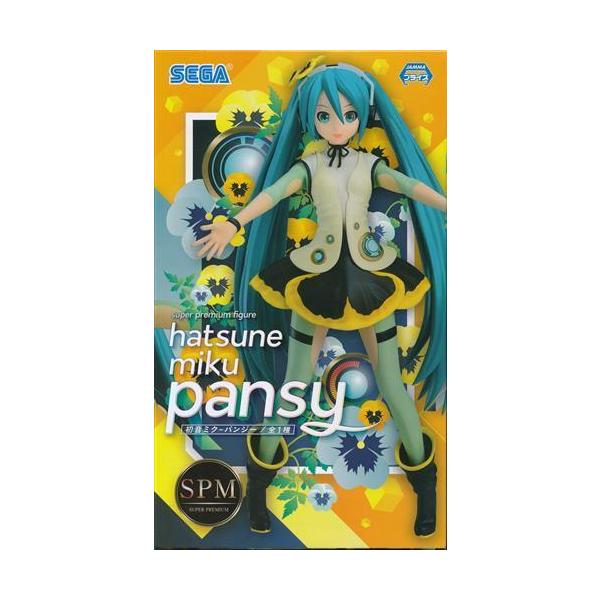 【発売日：2017年12月25日】商品名: 初音ミク Project DIVA Arcade Future Tone スーパープレミアムフィギュア "初音ミク パンジー" ＜売れています!＞作品名: VOCALOIDJANコード: 4999...