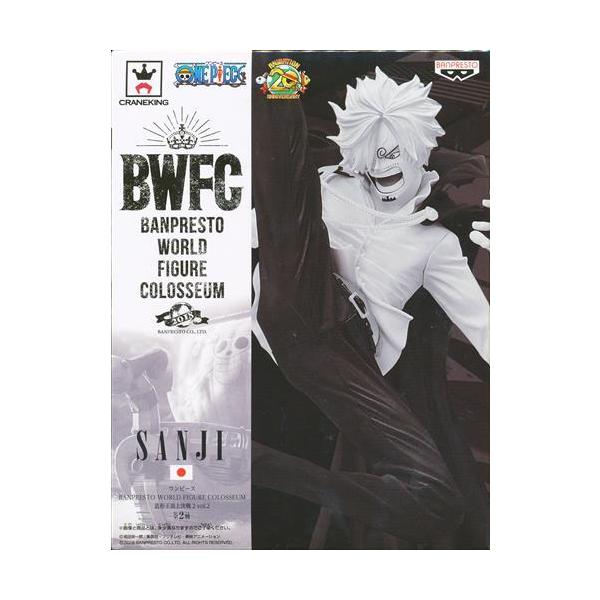 【発売日：2019年03月12日】商品名: 【未開封】ONE PIECE BANPRESTO WORLD FIGURE COLOSSEUM 造形王頂上決戦 2 vol.2 サンジ (モノクロ)作品名: ONE PIECEJANコード: 49...