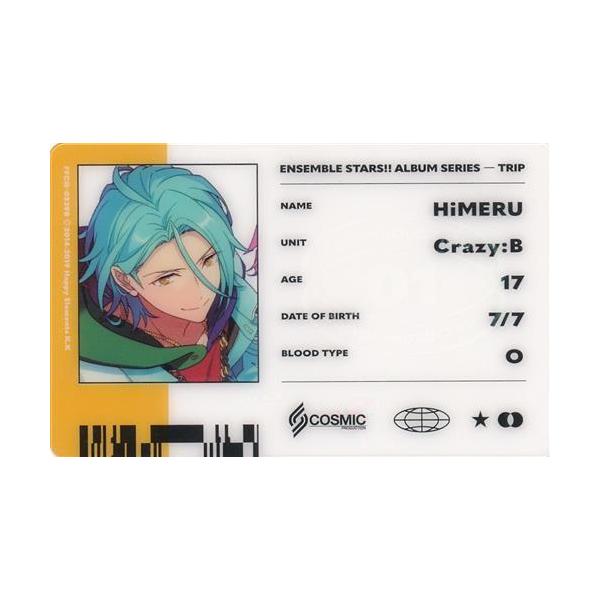 【発売日：2023年07月19日】商品名: あんさんぶるスターズ!! ID風カード HiMERU 【初回限定生産盤 CD1巻内容物】作品名: あんさんぶるスターズ!JANコード: 4999999999999商品番号: L05409837商品...