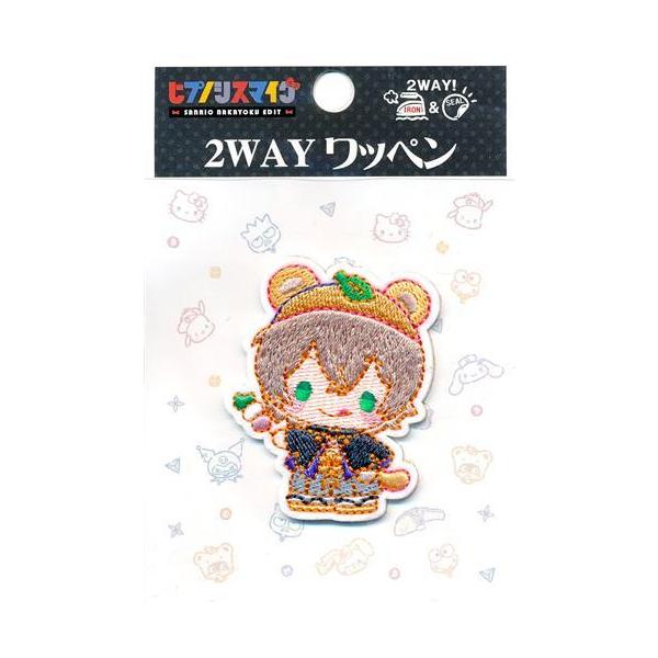 【発売日：2023年08月25日】商品名: ヒプノシスマイク-Division Rap Battle- SANRIO NAKAYOKU EDIT 2023 2WAYワッペン 夢野幻太郎(Phantom)×ぽこぽん日記作品名: ヒプノシスマイ...