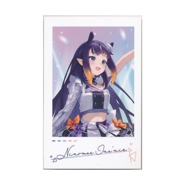 【発売日：2024年03月16日】商品名: ホロライブ hololive 5th fes. Capture the Moment ランダムチェキ風カード hololive stage1 一伊那尓栖作品名: ホロライブ商品番号: L05797...