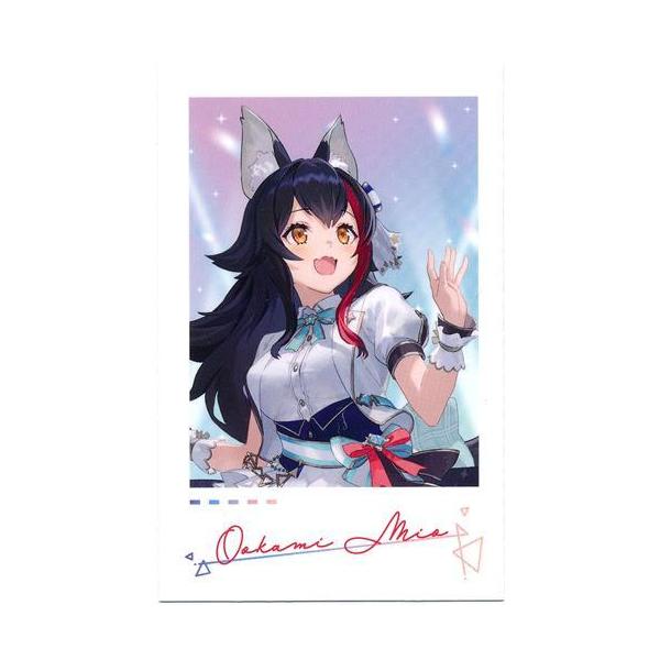 【発売日：2024年03月16日】商品名: ホロライブ hololive 5th fes. Capture the Moment ランダムチェキ風カード hololive stage2 大神ミオ作品名: ホロライブJANコード: 45827...